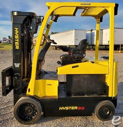 2015 Electric Hyster E80XN Electric 4 Wheel Sit Down