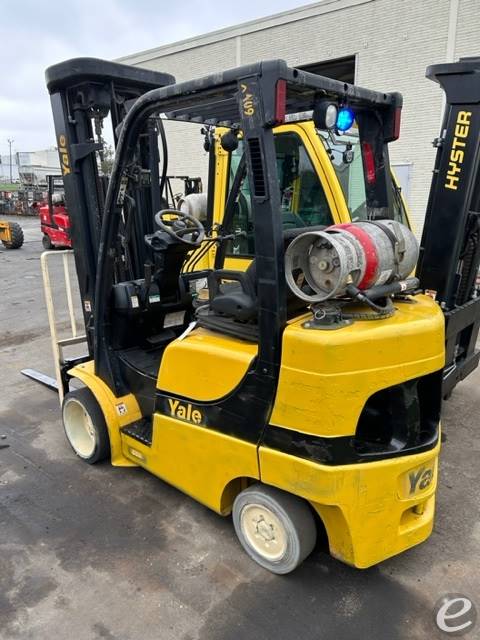 2016 LP Gas Yale GLC060VX Cushion Tire 4 Wheel Sit Down (Indoor Warehouse)