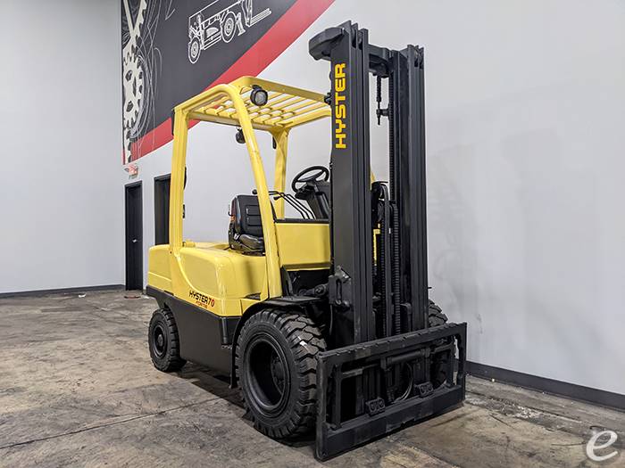 2013 Diesel Hyster H70FT Pneumatic Tire 4 Wheel Sit Down