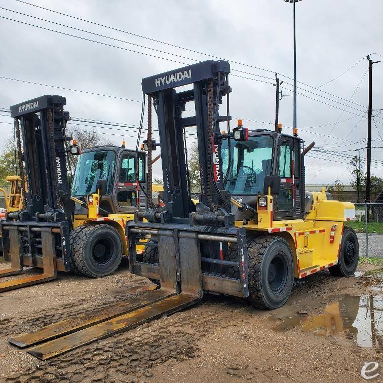 2013 Diesel Hyundai 160D-7E Pneumatic Tire 4 Wheel Sit Down