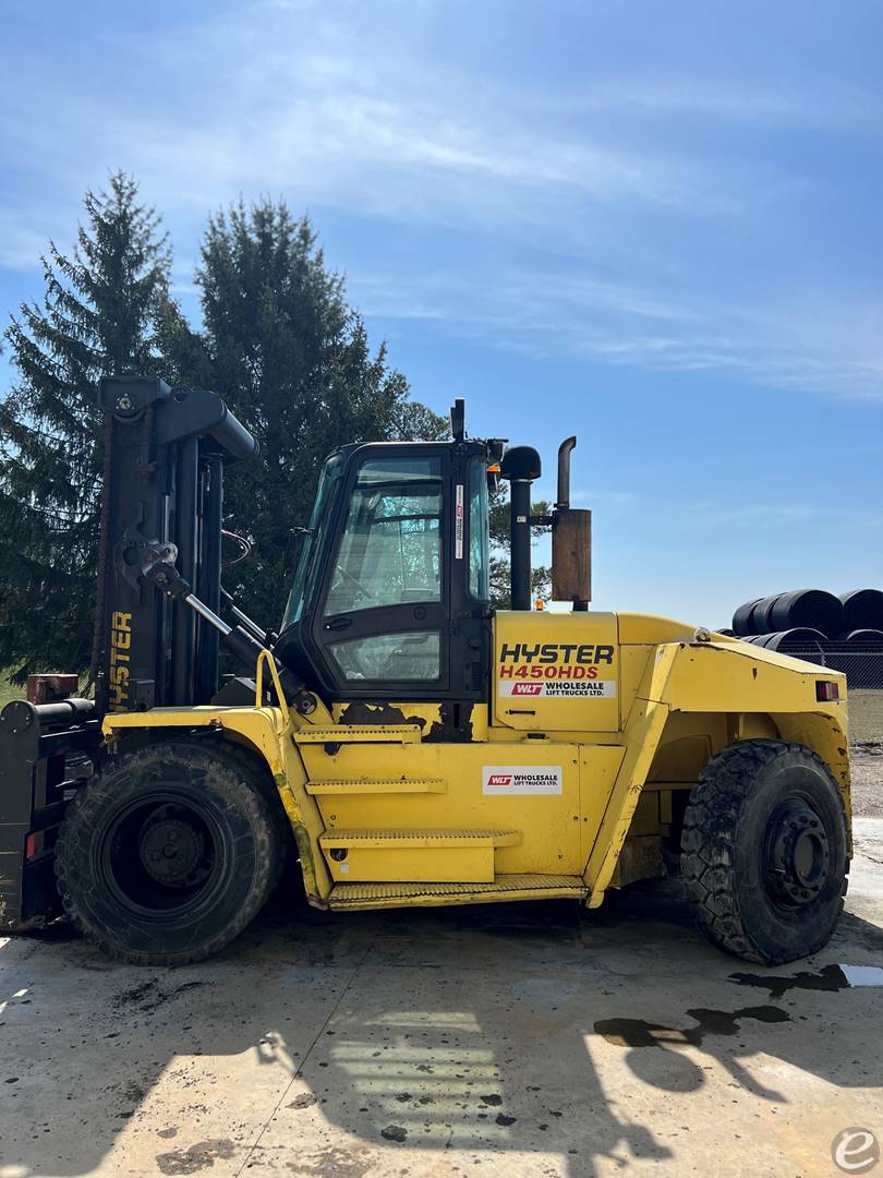 2009 Diesel Hyster Pneumatic Tire 4 Wheel Sit Down | Eliftruck