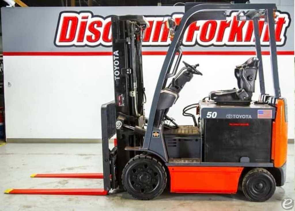 2007 Electric Toyota Sit Down Rider 7FBCHU25 - 123Forklift