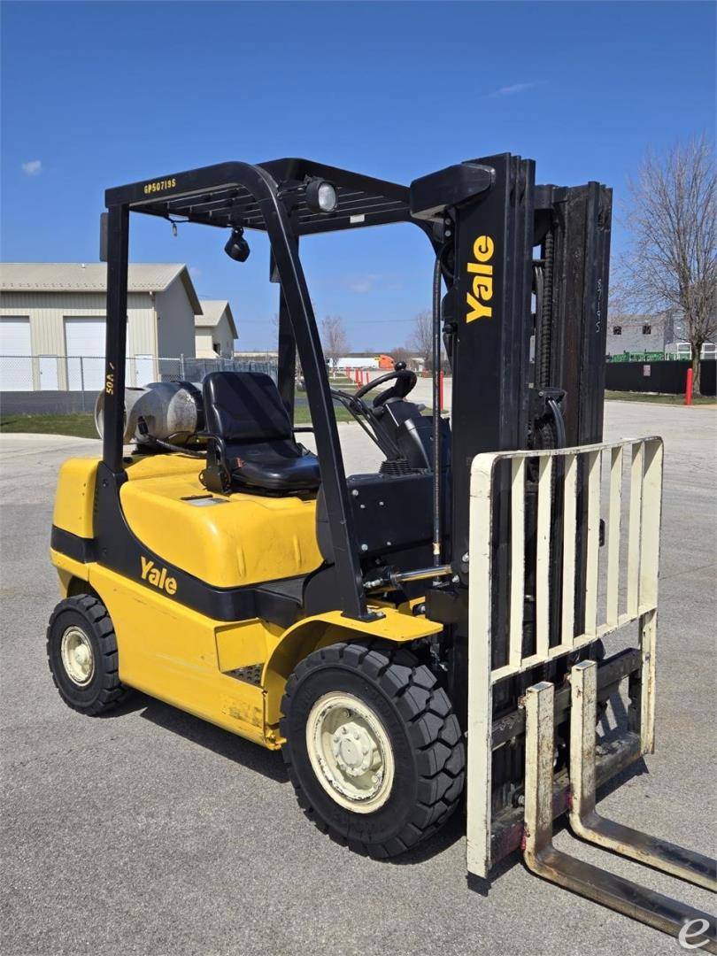 2018 LP Gas Yale Sit Down Rider GLP050MX - 123Forklift