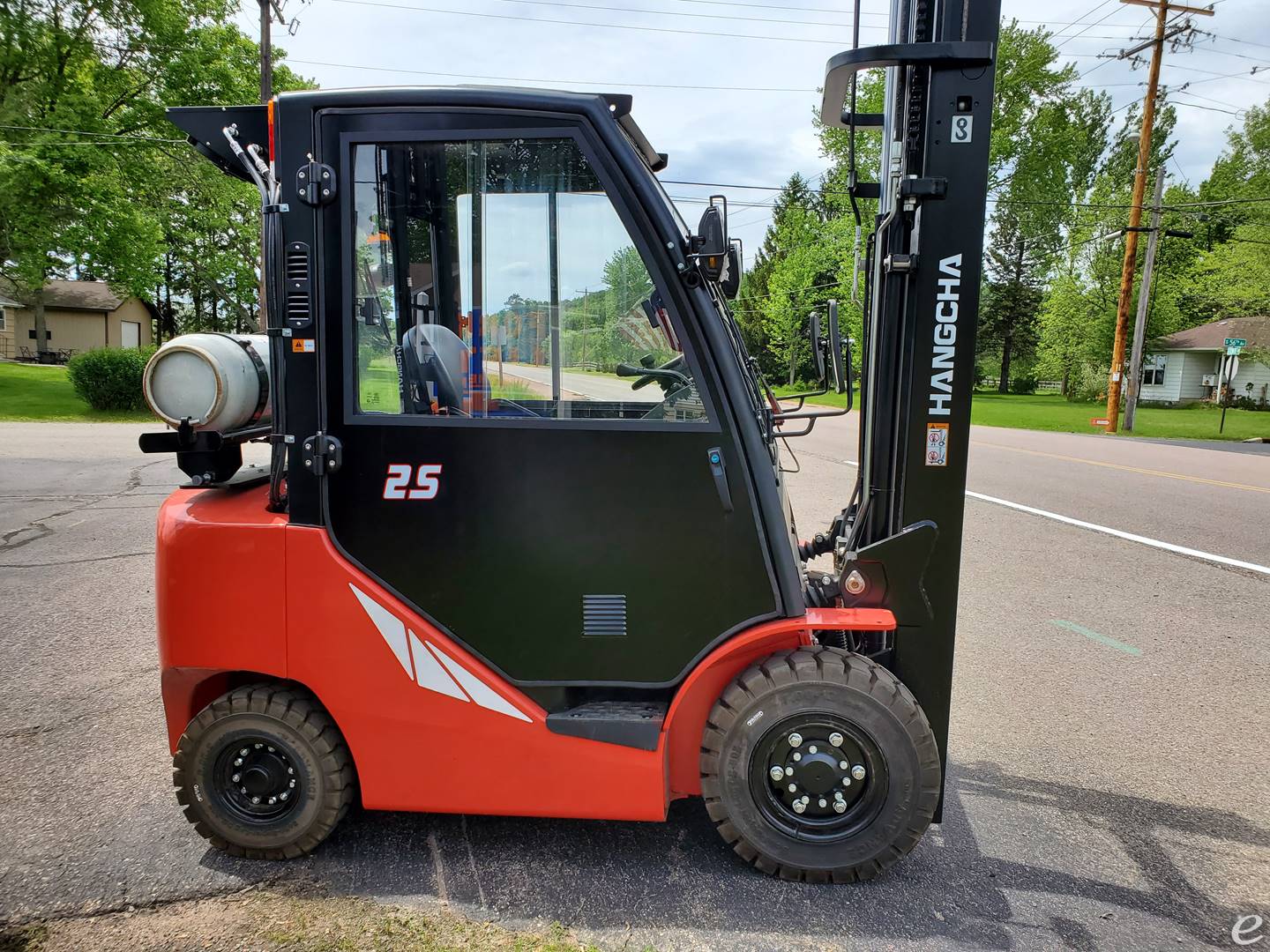 2023 LP Gas Hangcha CPYD25-XW71F (FP25) Pneumatic Tire 4 Wheel Sit Down