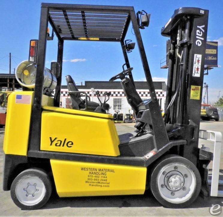 1998 LP Gas Yale Cushion Tire 4 Wheel Sit Down (Indoor Warehouse ...