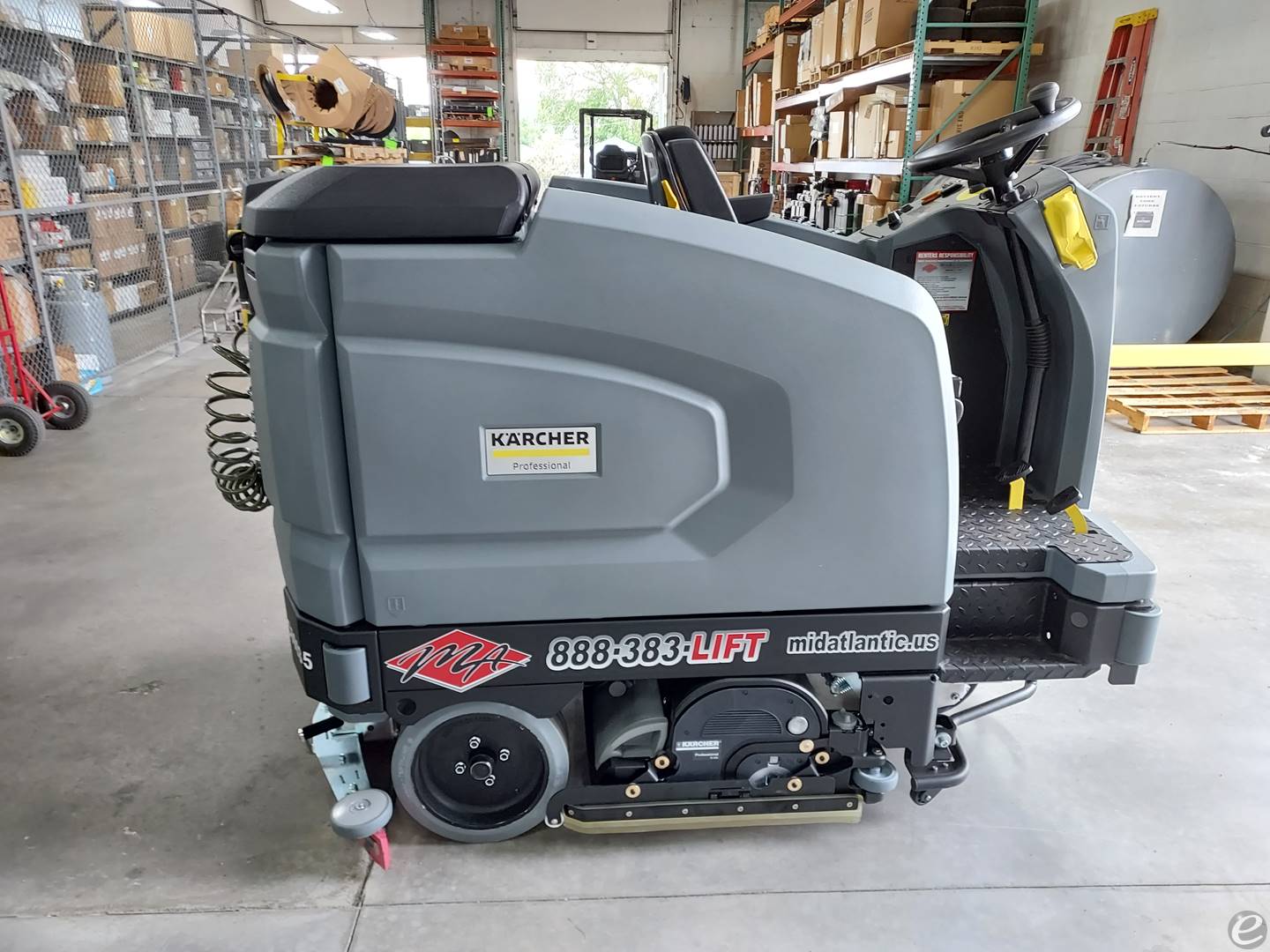 2023 Electric Karcher B260 Rider Scrubbers