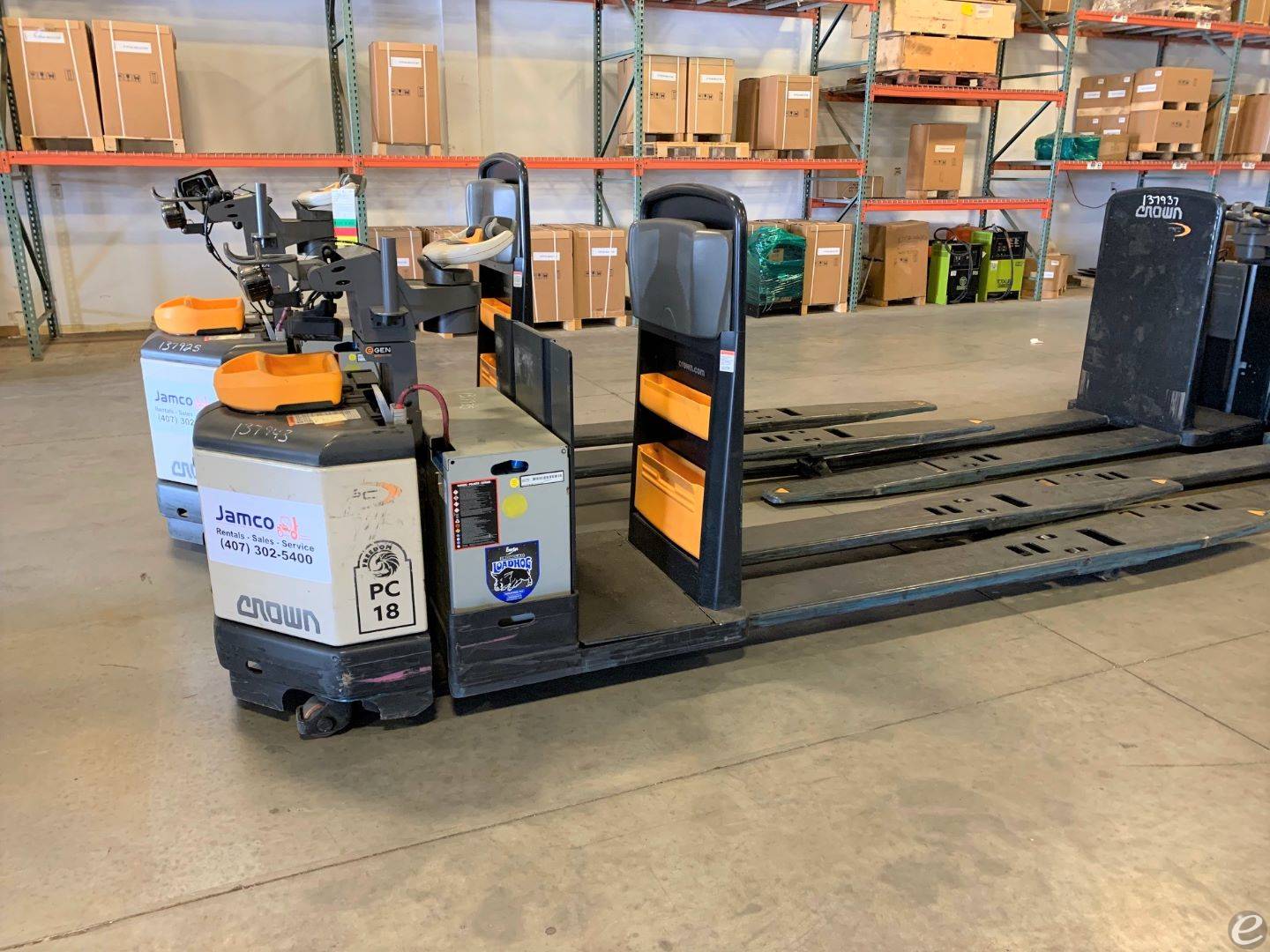 2017 Electric Crown Electric Walkie/Rider Pallet Jack | Eliftruck