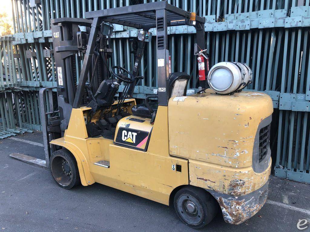 2011 LP Gas Cat GC55K-LP Cushion Tire 4 Wheel Sit Down (Indoor Warehouse)