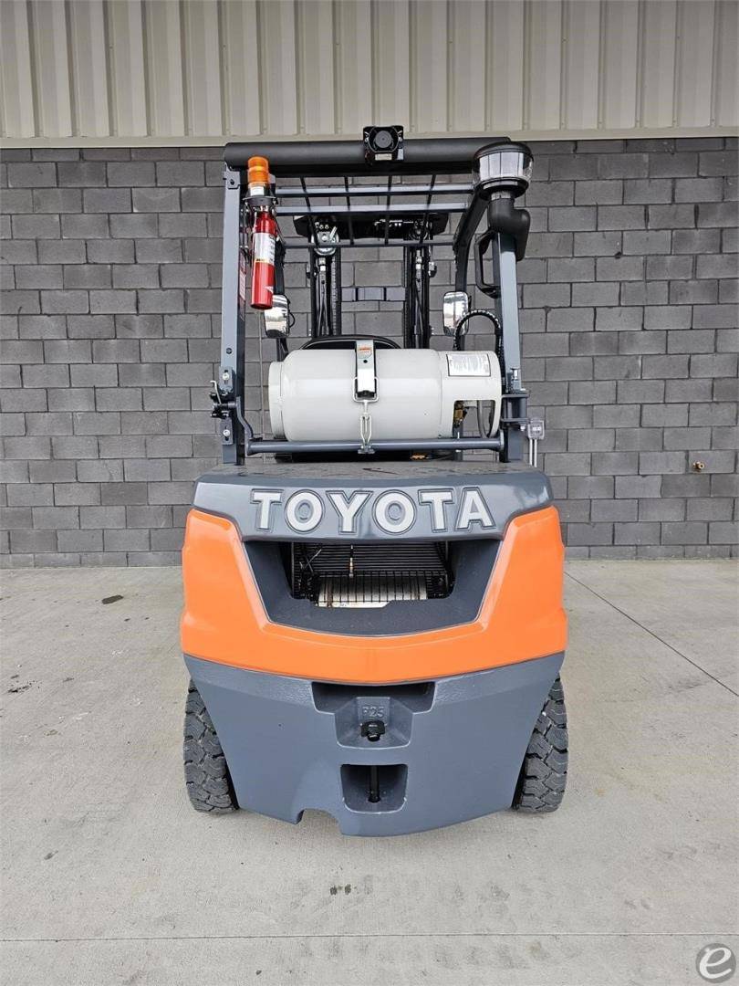 2023 LP Gas Toyota 8FGU25 Pneumatic Tire 4 Wheel Sit Down