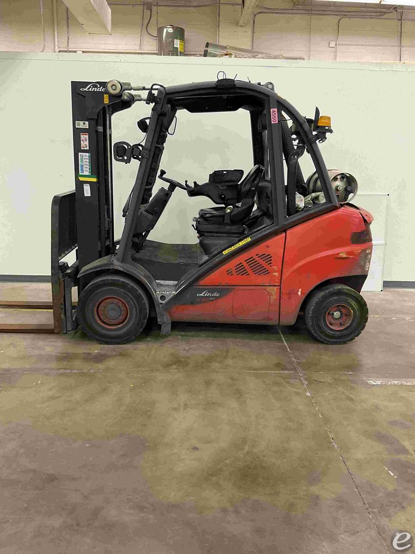 2018 LP Gas Linde Sit Down Rider H35T - 123Forklift