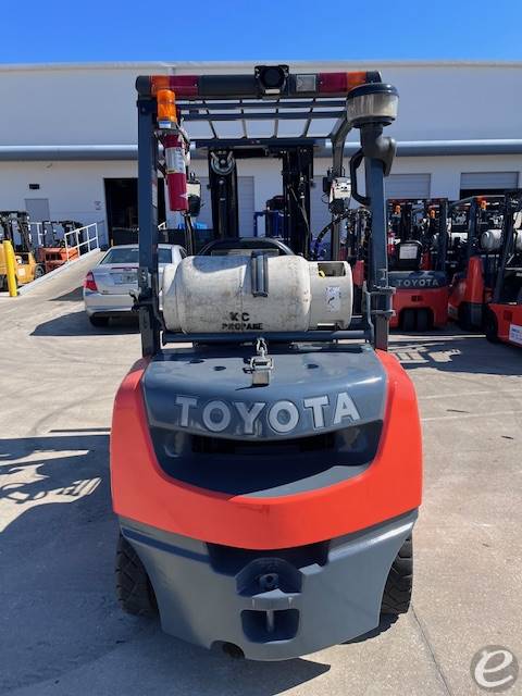 2019 LP Gas Toyota Sit Down Rider 8FGU25 - 123Forklift