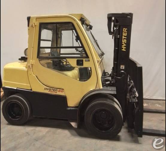 2010 LP Gas Hyster H80FT Pneumatic Tire 4 Wheel Sit Down