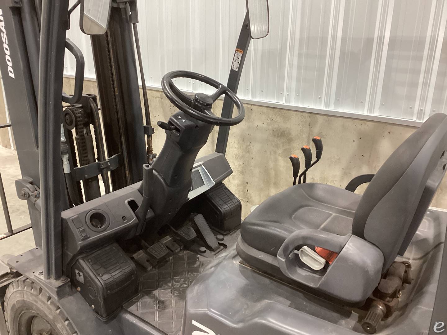 2018 LP Gas Doosan G25N-7 Pneumatic Tire 4 Wheel Sit Down