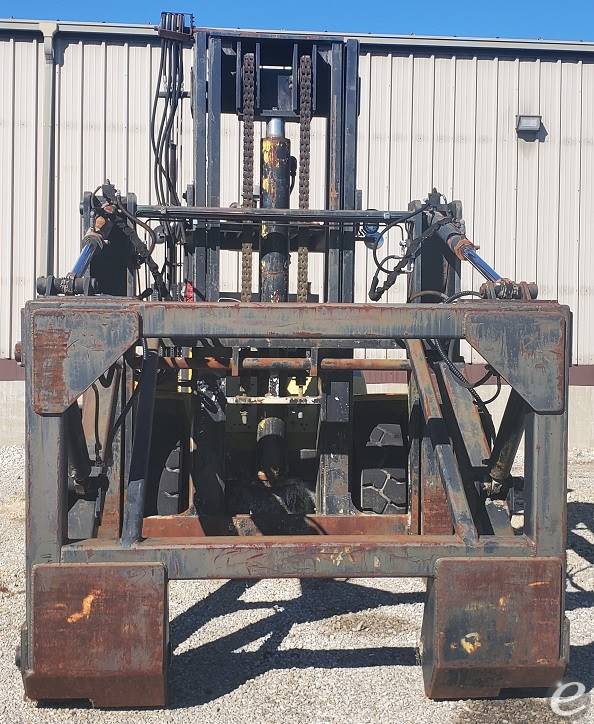 1983 Diesel Hyster H350B Pneumatic Tire 4 Wheel Sit Down