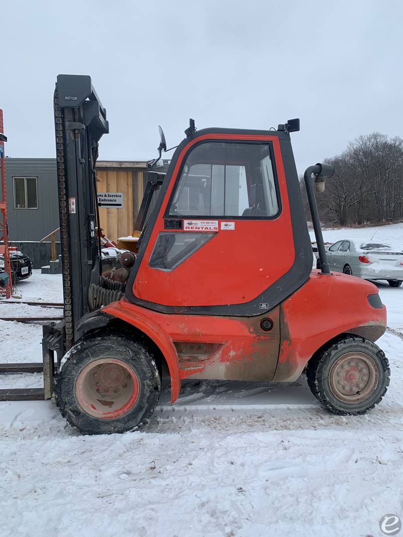 2002 Diesel Linde H45D Pneumatic Tire 4 Wheel Sit Down