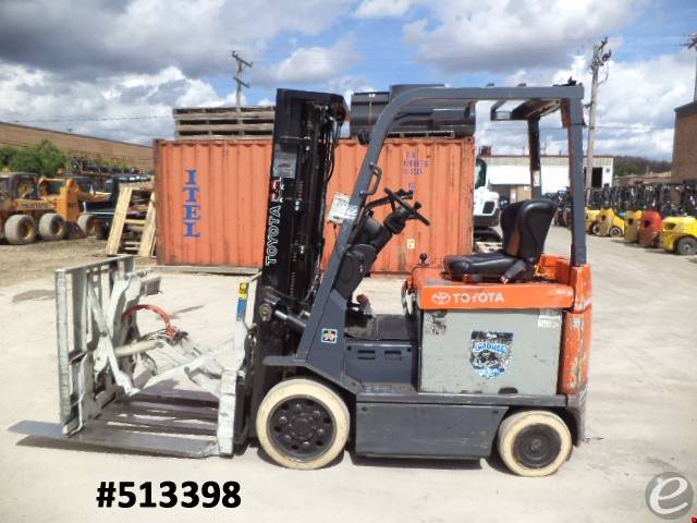 2008 Electric Toyota 7FBCU25 Electric 4 Wheel Sit Down