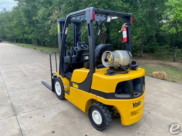2013 LP Gas Yale GLP050VX Pneumatic Tire 4 Wheel Sit Down