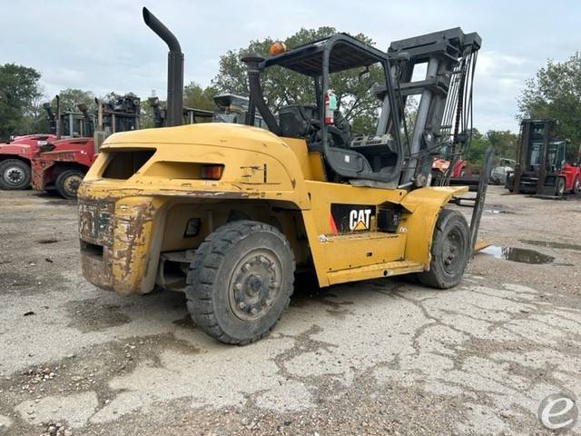 2008 Diesel Cat P33000 Pneumatic Tire 4 Wheel Sit Down