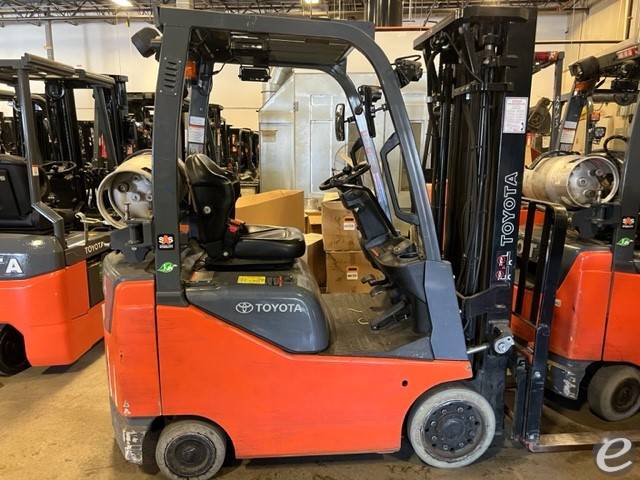 2018 LP Gas Toyota Sit Down Rider 8FGCU15 - 123Forklift