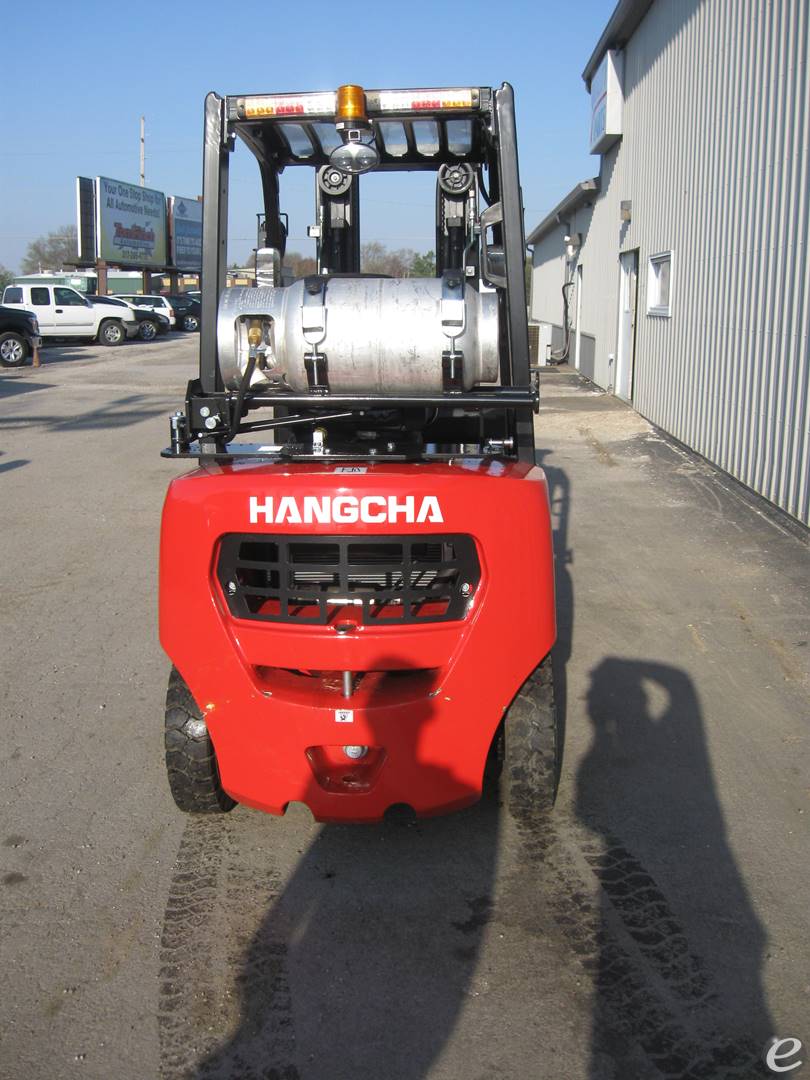 2021 LP Gas Hangcha FP25 Pneumatic Tire 4 Wheel Sit Down