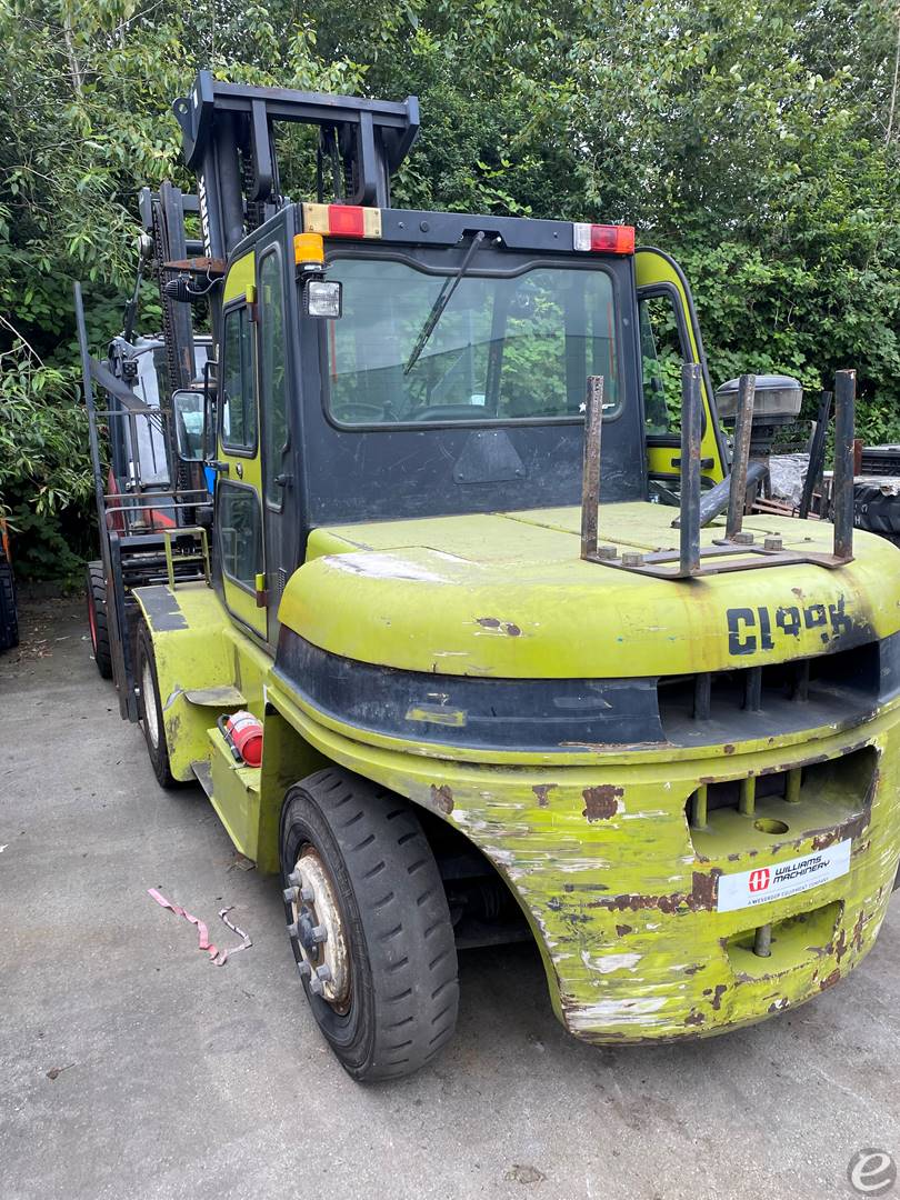 2017 LP Gas Clark C70 Pneumatic Tire 4 Wheel Sit Down