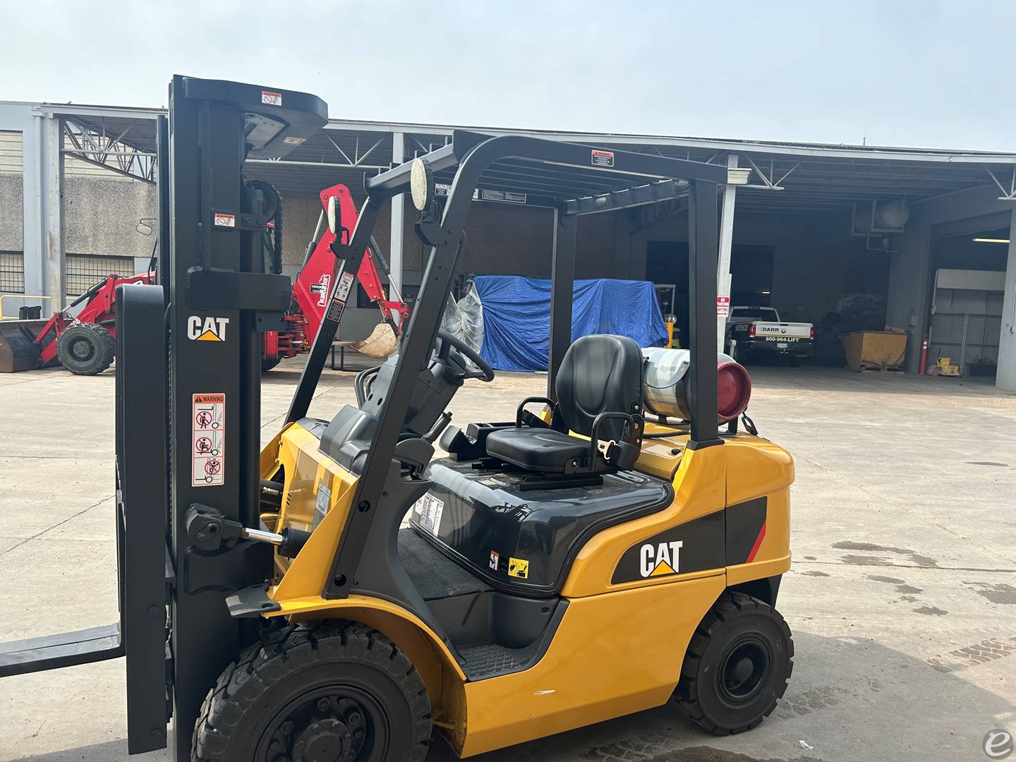 2018 LP Gas Cat Forklifts GP25N5 - 123Forklift