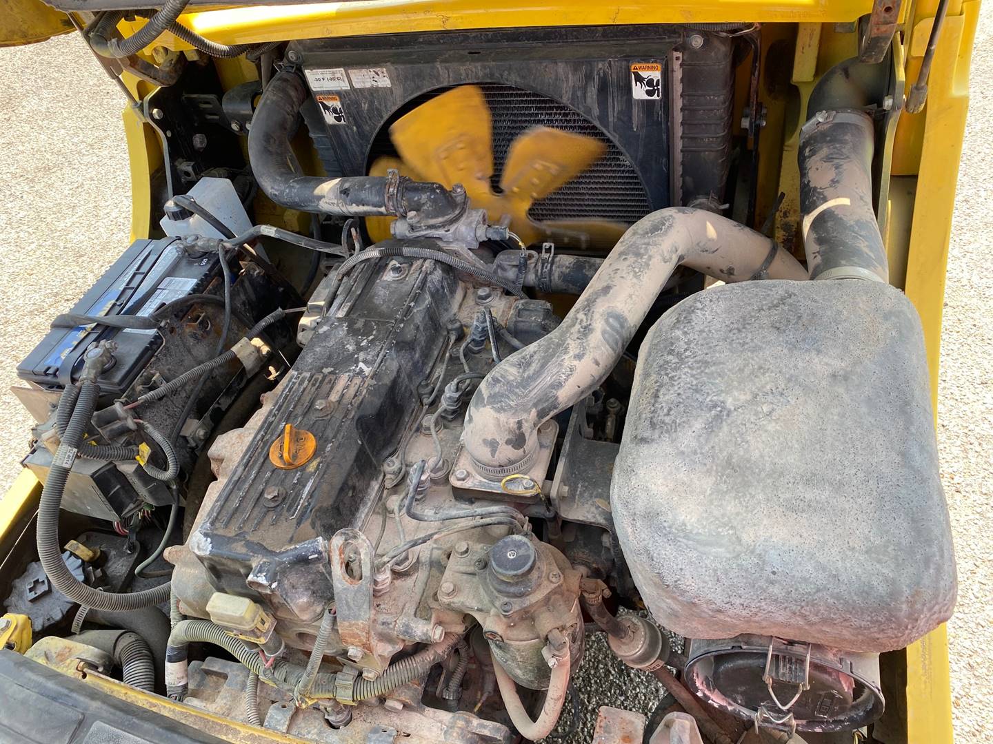 2006 Diesel Hyster H60FT Pneumatic Tire 4 Wheel Sit Down