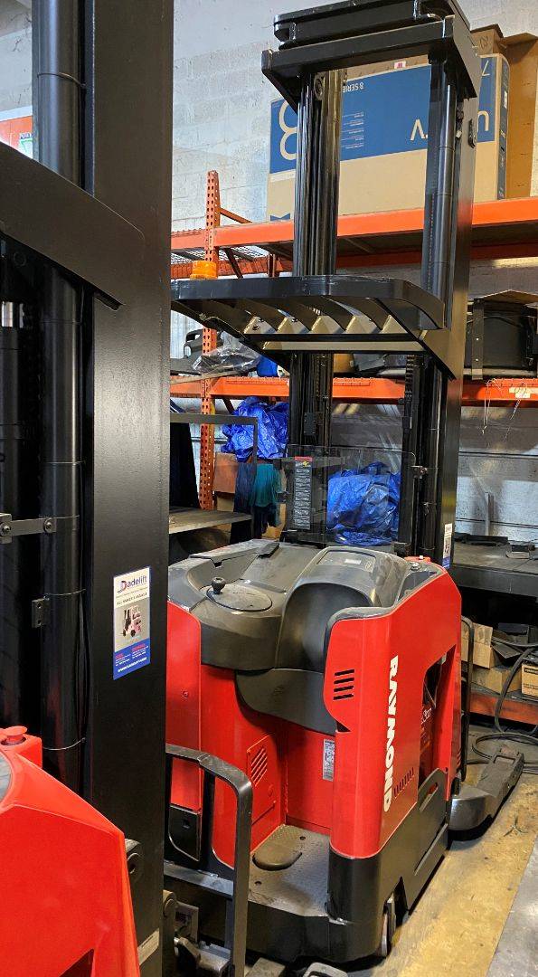 2014 Electric Raymond 750 R45TT Electric Narrow Aisle Single Reach