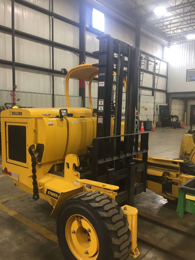 2018 Diesel Sellick STM-55K4 -4W-HM Truck Mounted Forklift (Sod Loaders)