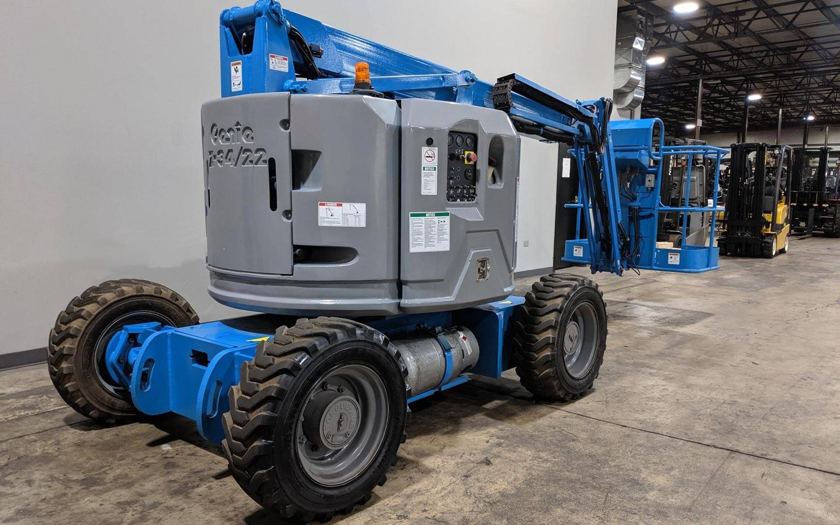 2002 Bi-Energy Genie Z34/22N Articulated Boom