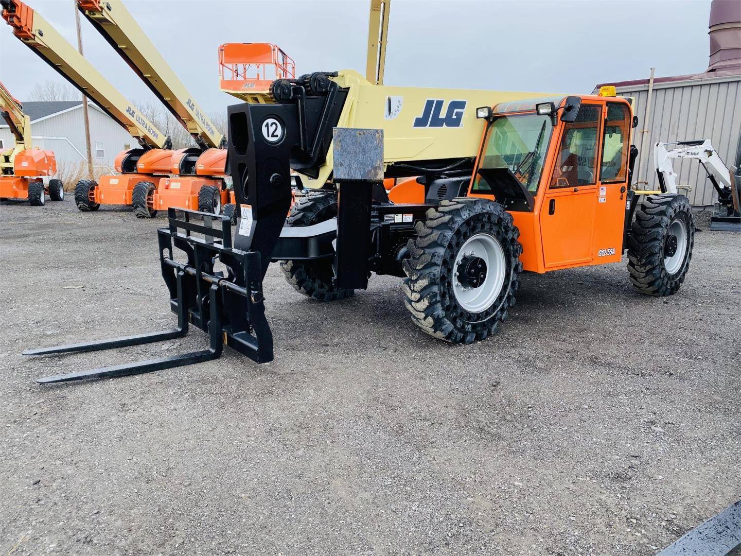 2013 Diesel JLG G12-55A Telehandlers (Telescopic Mast)