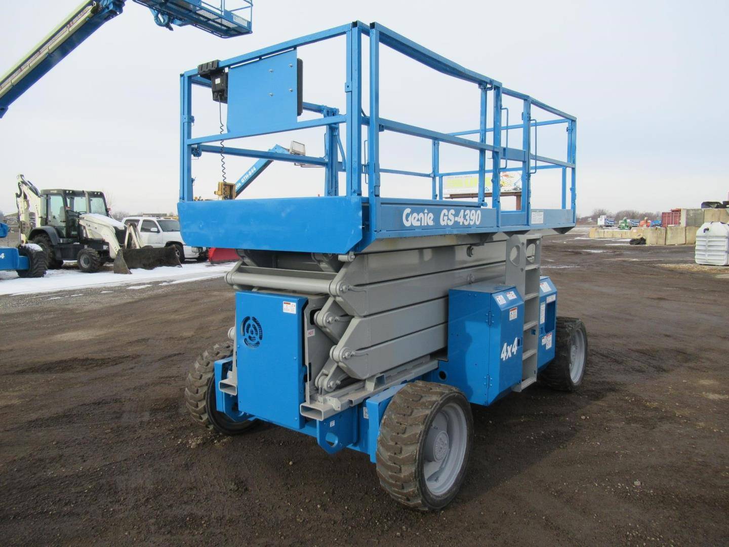 2007 Diesel Genie GS4390RT Rough Terrain