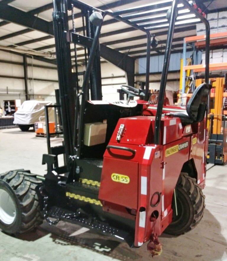2004 Diesel Palfinger Crayler CR55 Truck Mounted Forklift (Sod Loaders)