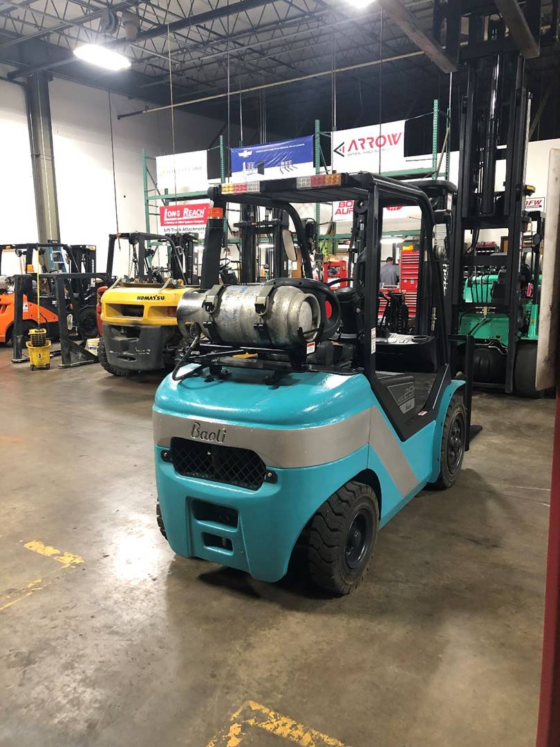 2015 LP Gas Baoli KBG25 Pneumatic Tire 4 Wheel Sit Down
