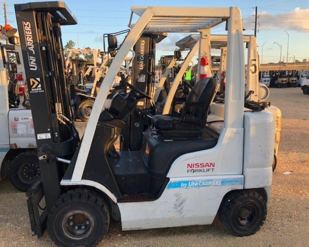 2014 LP Gas Unicarriers AF50LP (NISSAN MAP1F2A25LV) Pneumatic Tire 4 ...