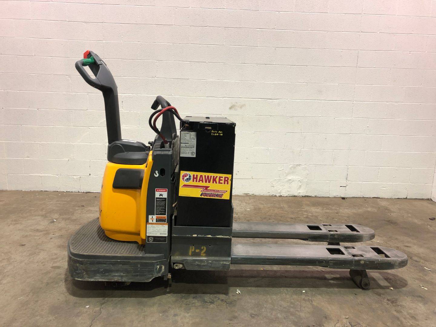 2014 Electric Jungheinrich ECR327 Electric Walkie/Rider Pallet Jack