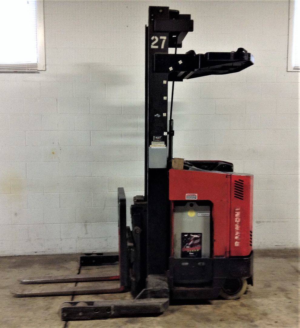 1996 Electric Raymond EASI R30TT Electric Narrow Aisle Single Reach