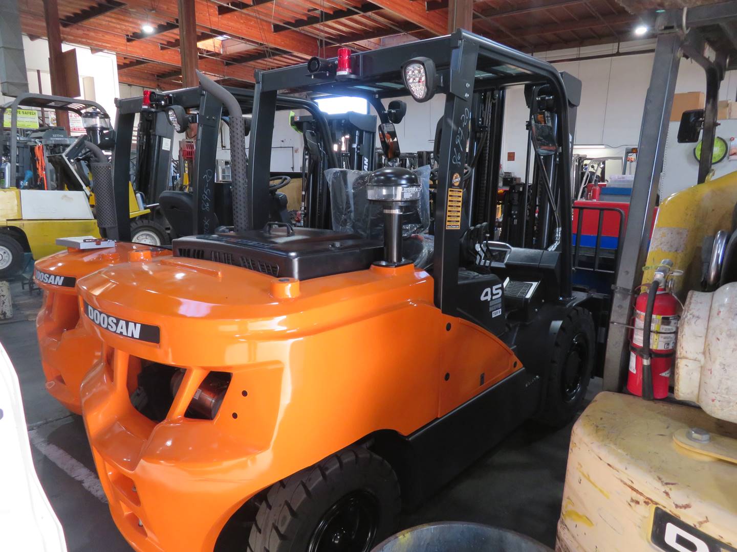 2020 Diesel Doosan D45S-7 Pneumatic Tire 4 Wheel Sit Down