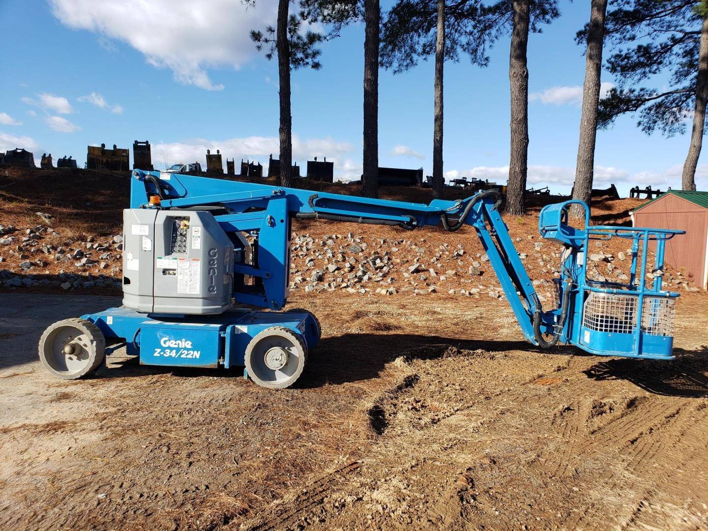 2014 Electric Genie Z34/22N Articulated Boom