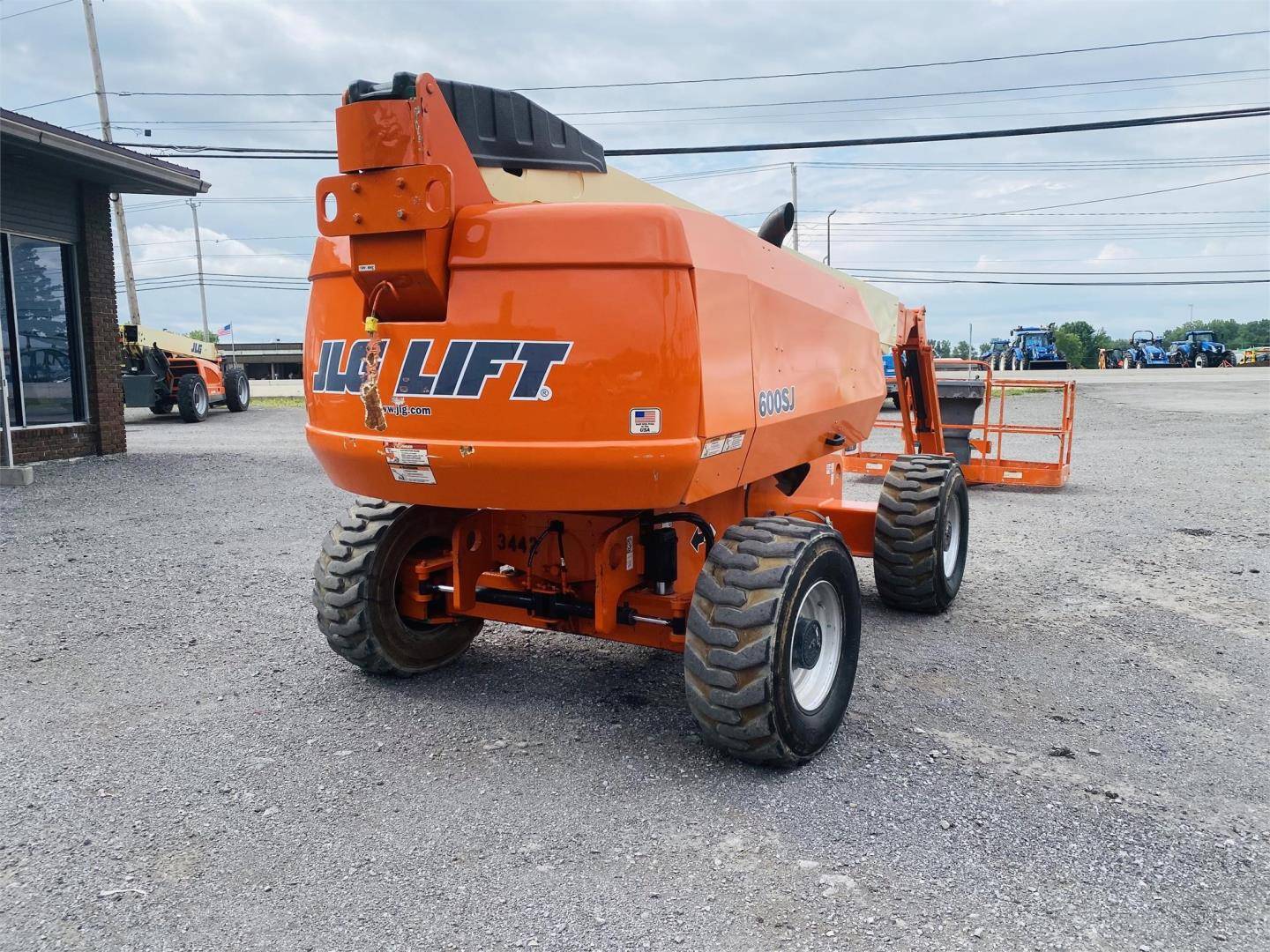2008 Dual Fuel JLG 600SJ Telescopic Boom