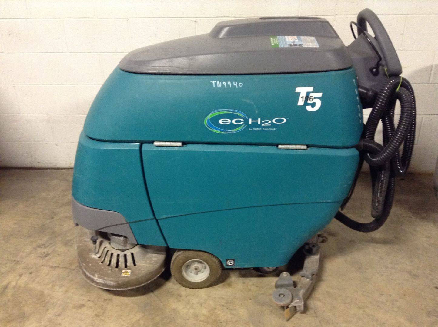 Electric Tennant T5 Walk Behind Scrubber