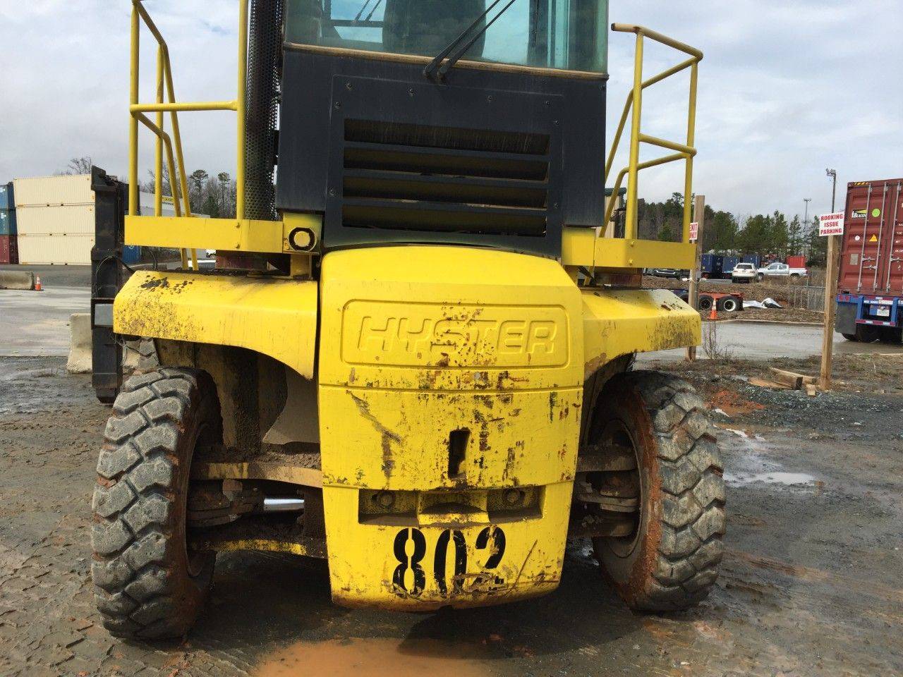 2000 Diesel Hyster H400HD-EC Container Handlers (Loaded/Empty)