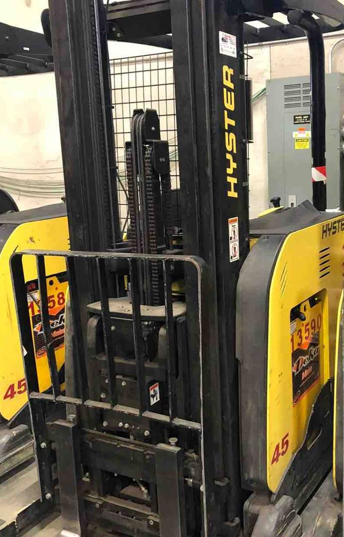2013 Electric Hyster N45ZR2 Electric Narrow Aisle Single Reach
