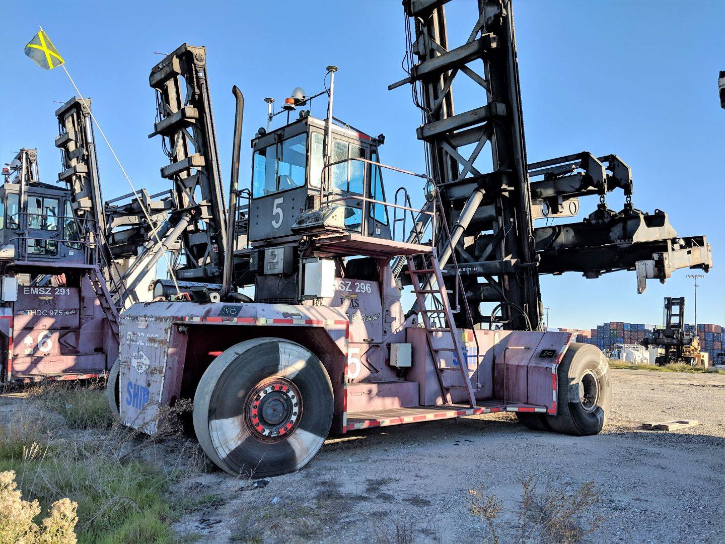 2007 Diesel Taylor THDC975-TOPLIFT Container Handlers (Loaded/Empty)