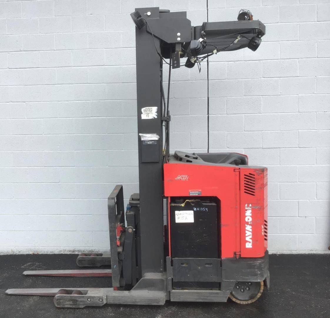 2014 Electric Raymond EZ-R40TT Electric Narrow Aisle Single Reach
