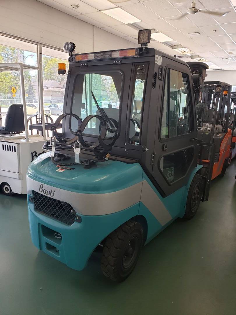 2018 LP Gas Baoli KBG25 Pneumatic Tire 4 Wheel Sit Down