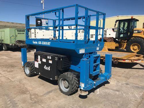 2017 Dual Fuel Genie GS3369RT Rough Terrain