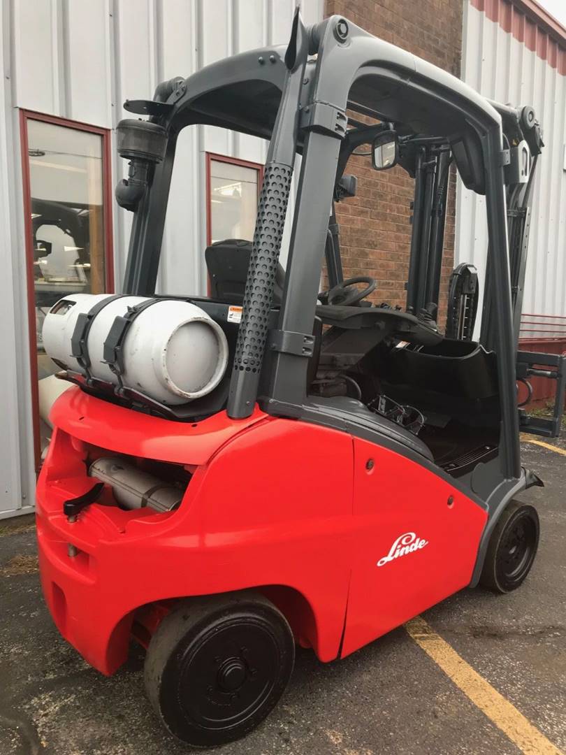 2007 LP Gas Linde H20CT-600 Cushion Tire 4 Wheel Sit Down (Indoor ...