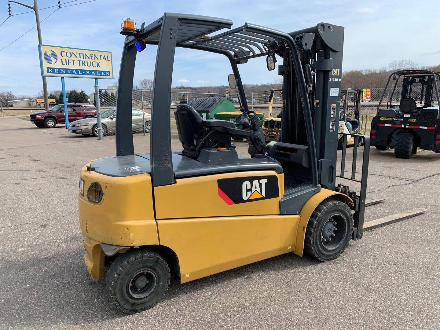 2012 Electric Cat EP10000 Pneumatic Tire 4 Wheel Sit Down