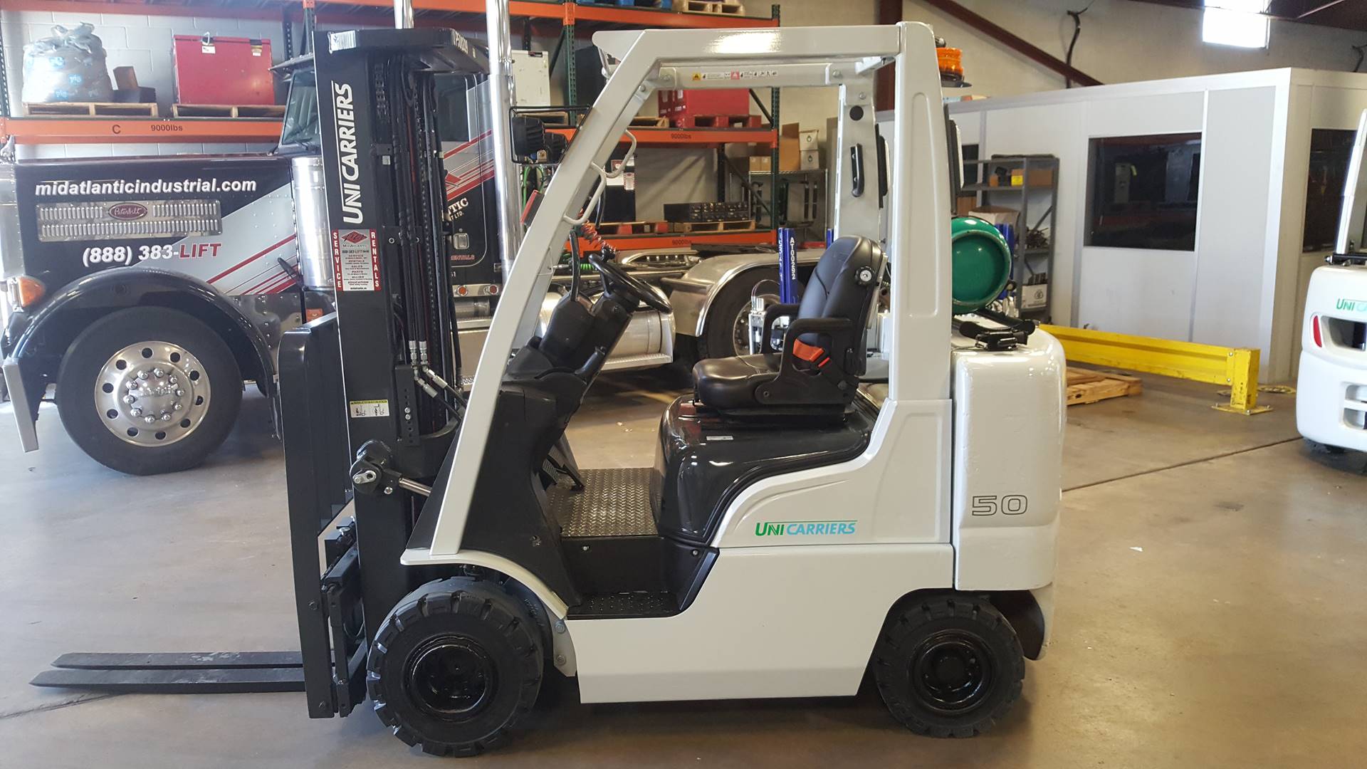 2016 LP Gas Unicarriers AF50LP Pneumatic Tire 4 Wheel Sit Down